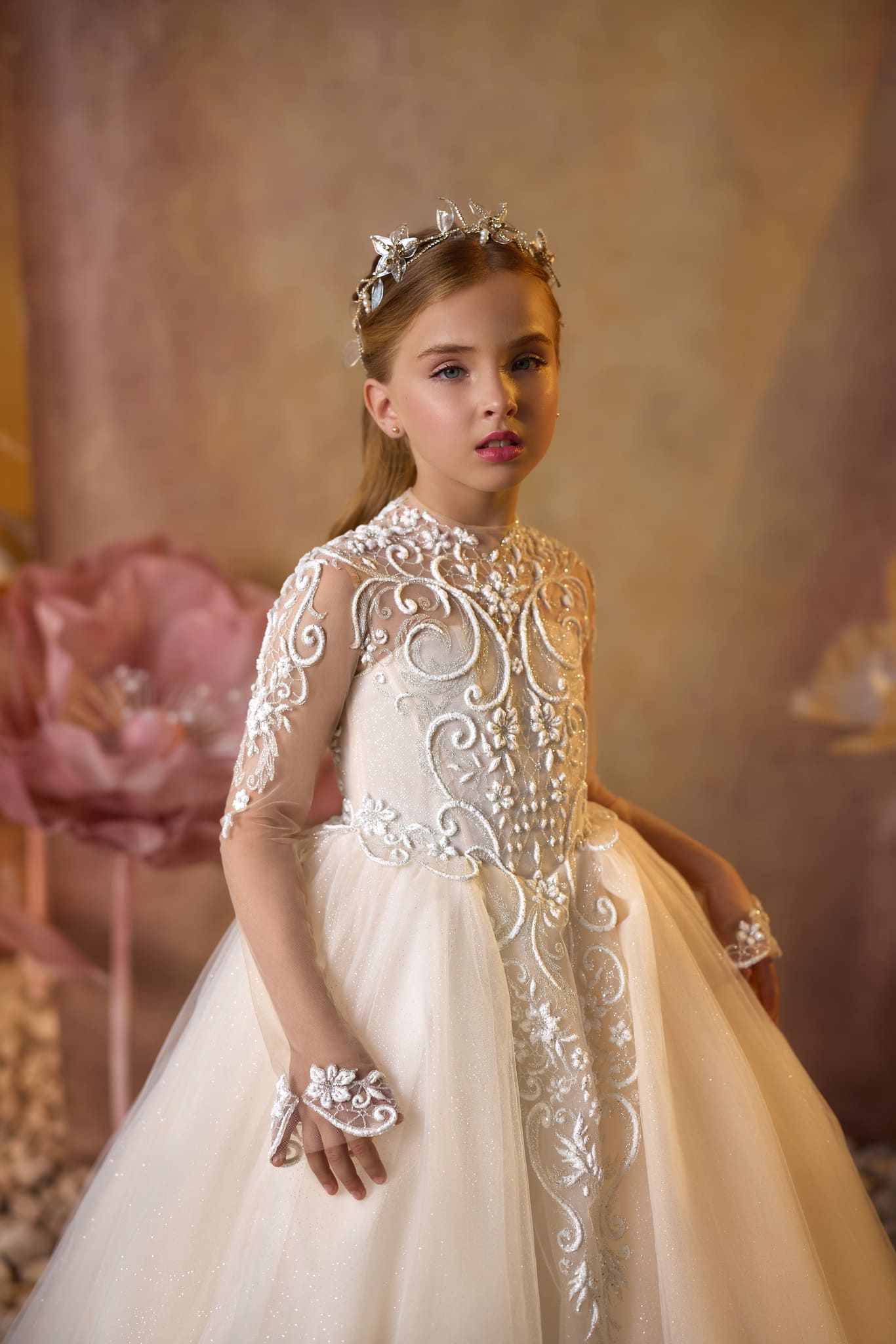 Elegant Lace Flower Girl Dress Styles – Mia Bambina Boutique